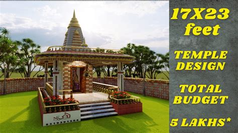 Temple Design Small Temple Design Mandir Design 3d Walkthrough Naveenpandeycivilengineer