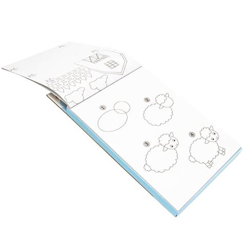 Livro Mãos à Arte Desenhar Apagar E Colorir Animais Da Fazenda Em