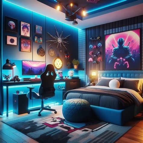 Gaming Bedroom Colour Ideas