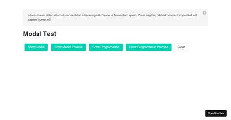 Oruga Vue Modal Test Forked Codesandbox