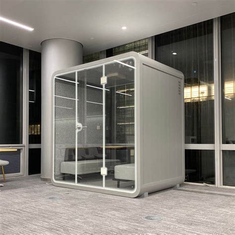 4 Person Office Phone Booth By Thinktanks