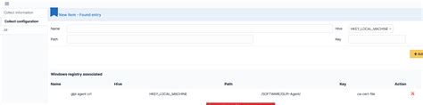 the agent does not start the collect task because of wrong agent base