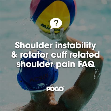 Shoulder Instability And Rotator Cuff Related Shoulder Pain Rcrsp Faq