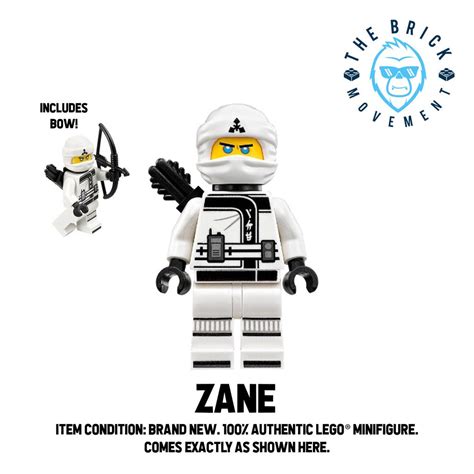 Lego Ninjago Zane Minifigure The Brick Movement
