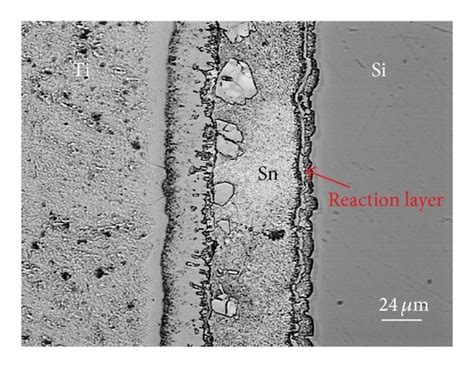 Etched Boundary Of Ti Substrate100snsi Solder Download Scientific Diagram
