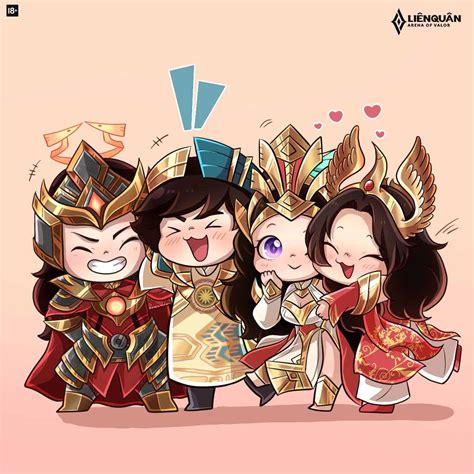 Ảnh Laville Liên Quân Cute 126 Avatar Hình Nền Chibi