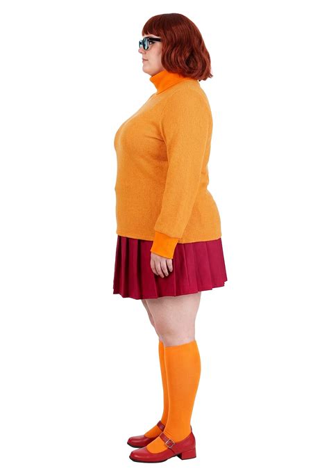 Plus Size Deluxe Velma Scooby Doo Womens Costume Scooby Doo Costumes