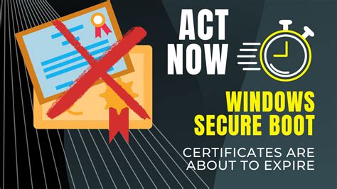 Prepare For The Expiration Of The Secure Boot Certificates On Windows