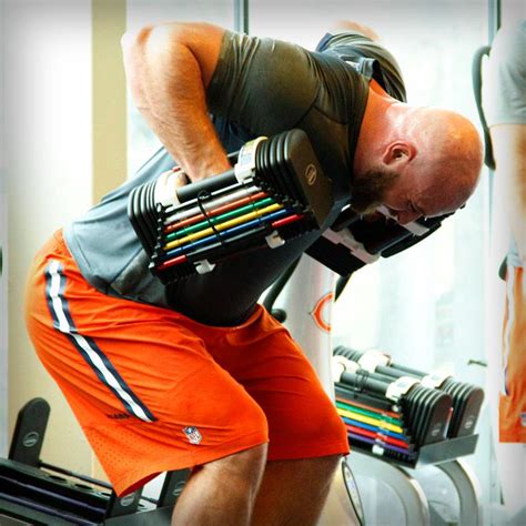 Offense Working Out Now In The Clyde Emrich Weight Room At Halas Hall