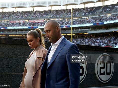 Former New York Yankees Captain Derek Jeter And His Wife Hannah Jeter