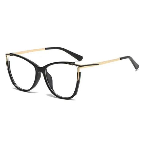 Ladies Eyeglasses Chic Glasses Trendy Glasses Cat Eye Glasses Frames