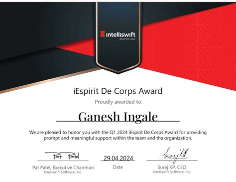 ganesh ingale on linkedin thank you intelliswift software for this