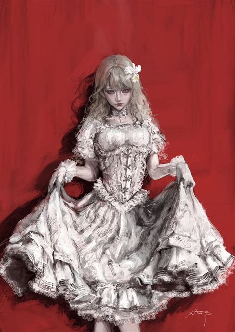 Arai Bokuseki Original Commentary Request Highres 1girl Choker