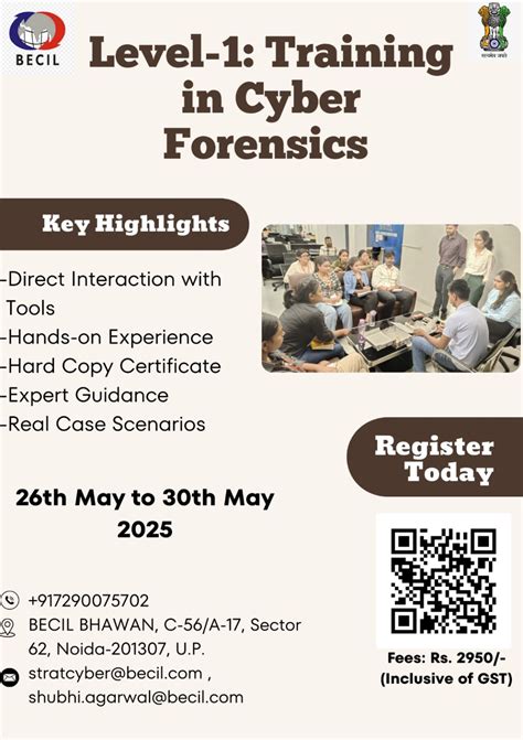 Start Your Digital Forensics Journey With Level 1 Certification In May 2025 Becil Cyber