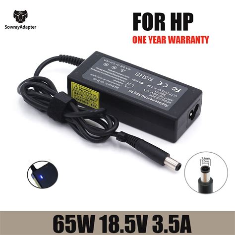 185v 35a 7450mm 65w Ac Laptop Adapter Charger For For Hp Compaq