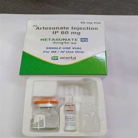 Artesunate Injection 60mg At ₹ 40piece Artesunate Injection In