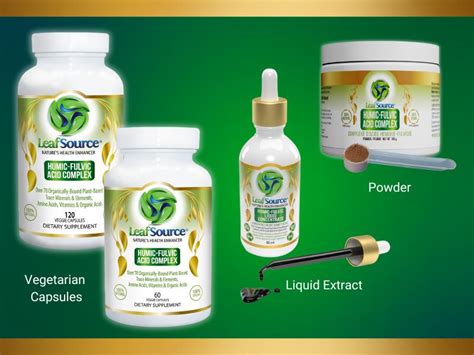 Humic Fulvic Acid Complex Leafsource Leafsource®