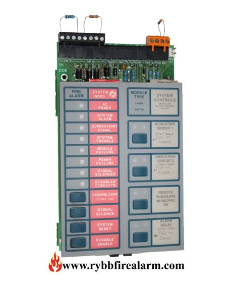 Notifier Cpu 5000 Facp Rybb Fire Alarm Parts Service And Repairs