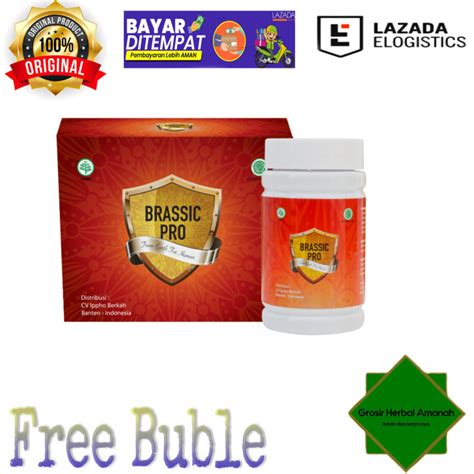 Brassic Pro Original Per Botol Isi 40 Kapsul I Suplemen Kesehatan 2024