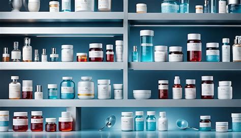 Pharmaceutical Medicine Background Premium Ai Generated Image