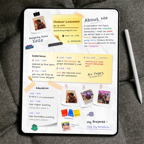 Resumedesign Uiux Creativityunleashed Designjourney Linkedinupdates Visualdesigner