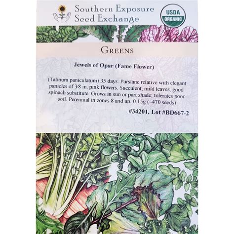 Jewels Of Opar Seeds 26 Historic Jamestowne