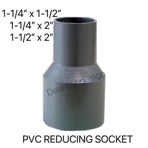 Pvc Fitting Pipe Fitting Pvc Reducing Socket Shopee Malaysia