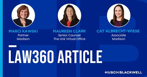 Buffey Klein On Linkedin Law360 Forecasting The Potential Impact Of