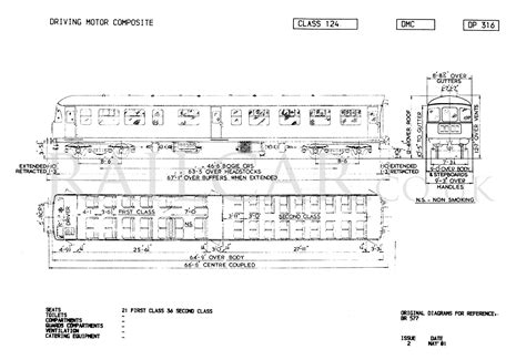 Class 124 Dmu Diagrams And Design Codes