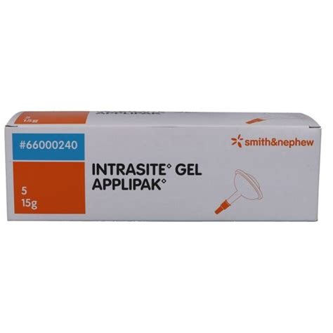 Intrasite Gel 15g 5 Medicaz