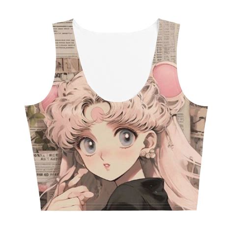 Sailor Moon Crop Top Etsy