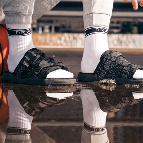 Black Draco Slides At Flynn Deacon Blog