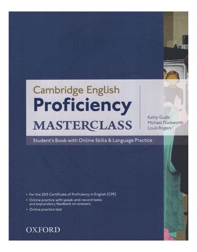 Cambridge English Proficiency Masterclass Students Book Meses