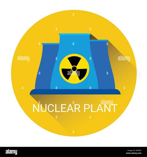 Nuclear Power Plant Icon Stock Vector Image And Art Alamy