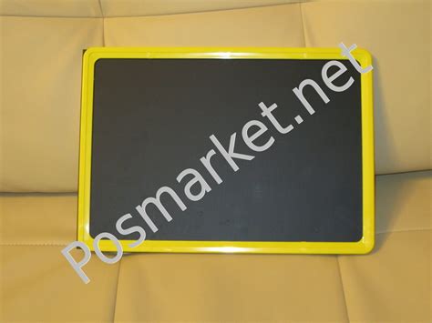 Рамка А3 с черной табличкой А3 для надписей меловым маркером