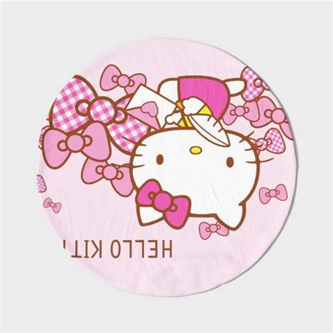 Hello Kitty Low Poly 3d Model Playful Pink Design