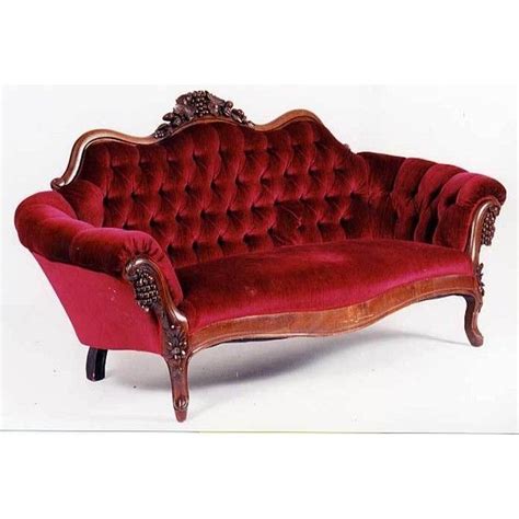 Antique Velvet Couch Red Velvet Couch Antique And Vintage Pinterest