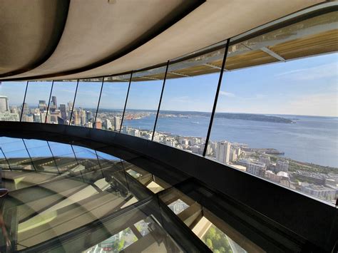 Seattle Space Needle Glass Observation Deck Thiele Glas