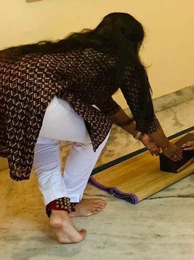 Navya Nairs Feet