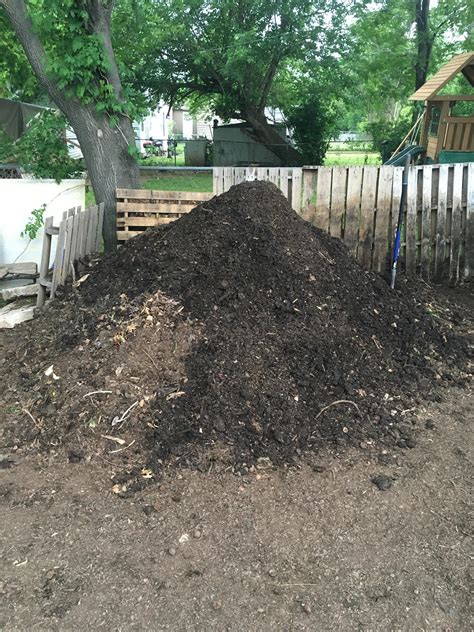 Leaf Compost After 1st Turn Rcomposting