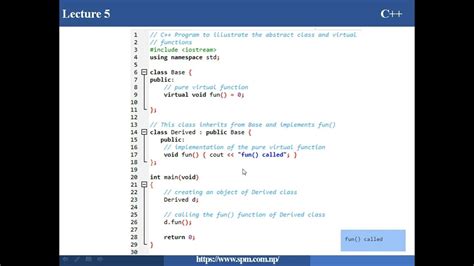 Early And Late Binding C Youtube