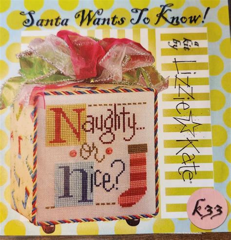 Lizzie Kate Naughty Or Nice Kit Etsy