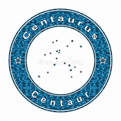 Centaurus Star Constellation Stock Illustration Illustration Of