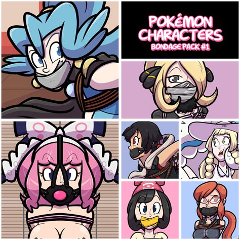 Pokémon Characters Bondage Pack 1