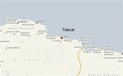 Tobruk Weather Forecast