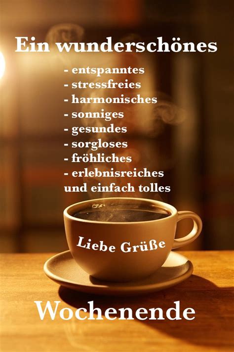 Pin Von Krystyna Schaaf Auf Grusskarten Schönes Wochenende Sprüche