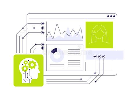 Ai Optimized Hr Data Analytics Abstract Concept Vector Illustration