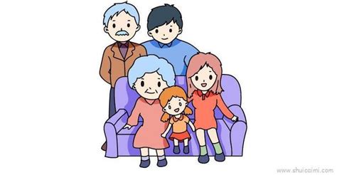 幼儿园简笔画五口人简单（流行10张）简笔画图片大全