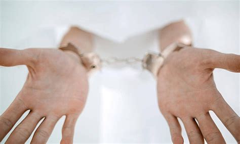 Vector Illustration Hands Handcuffed Protesting Slaveryracism Slave