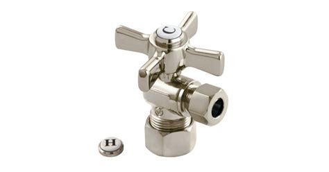 Kingston Brass Cc53308zx 58 X 38 Od Comp Angle Stop Valve
